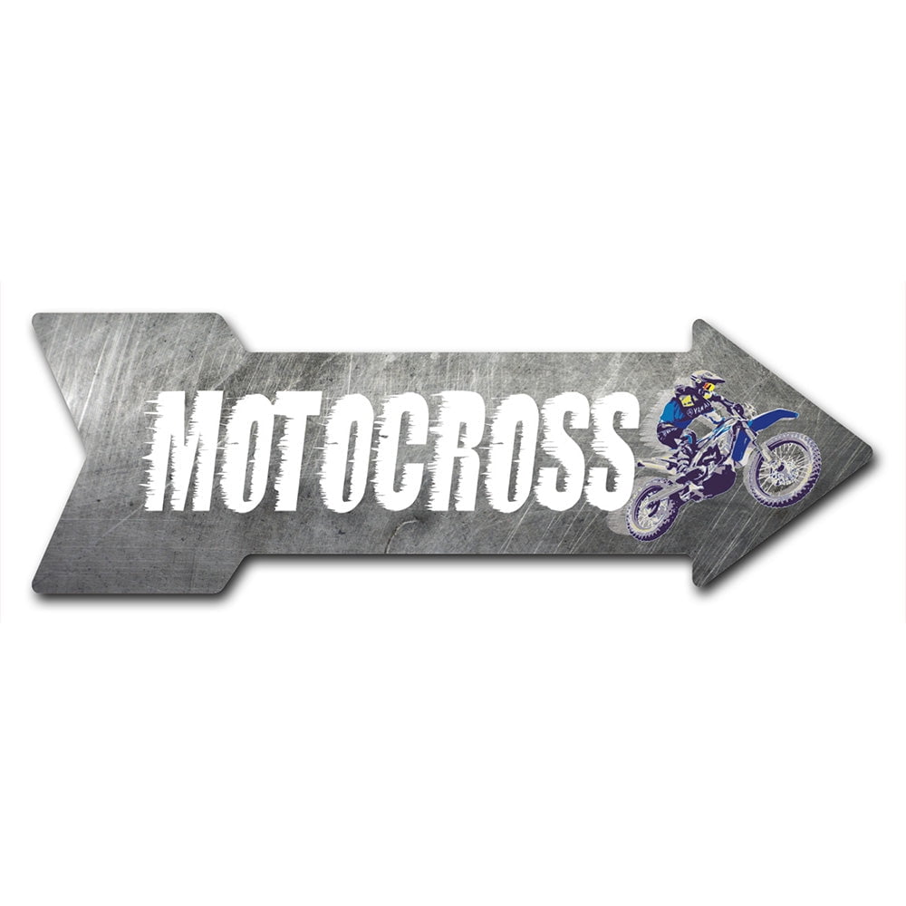SignMission Decal Art Motocross Decal Indoor/ Outdoor Decor 24 ...