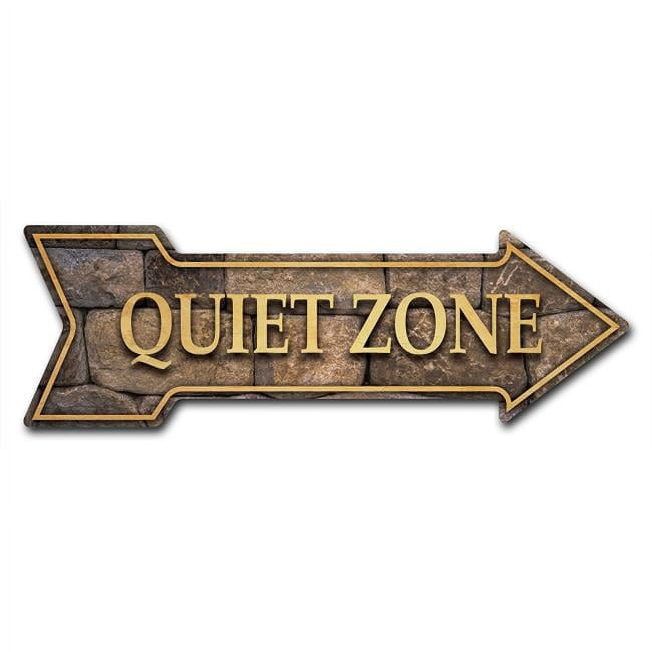 SignMission Decal Art Quiet Zone Decal Indoor/ Outdoor Decor 24 ...