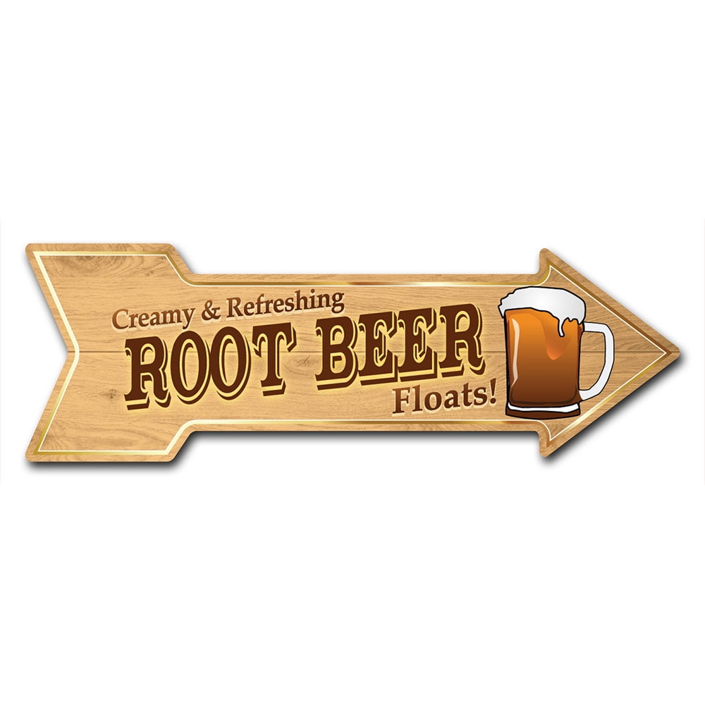 SignMission Decal Art Root Beer Decal Indoor/ Outdoor Decor 24 ...