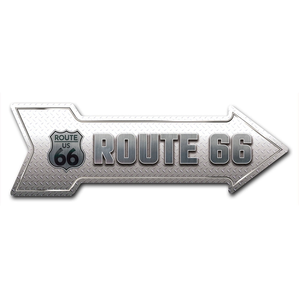 SignMission Decal Art Route 66 2 Decal Indoor/ Outdoor Decor 24 ...