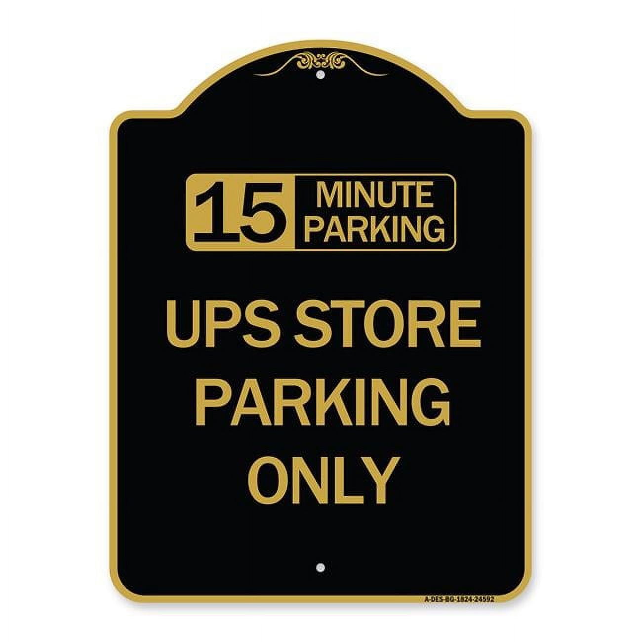 SignMission A-DES-BG-1824-24592 18 x 24 in. Designer Series Sign - 15 ...