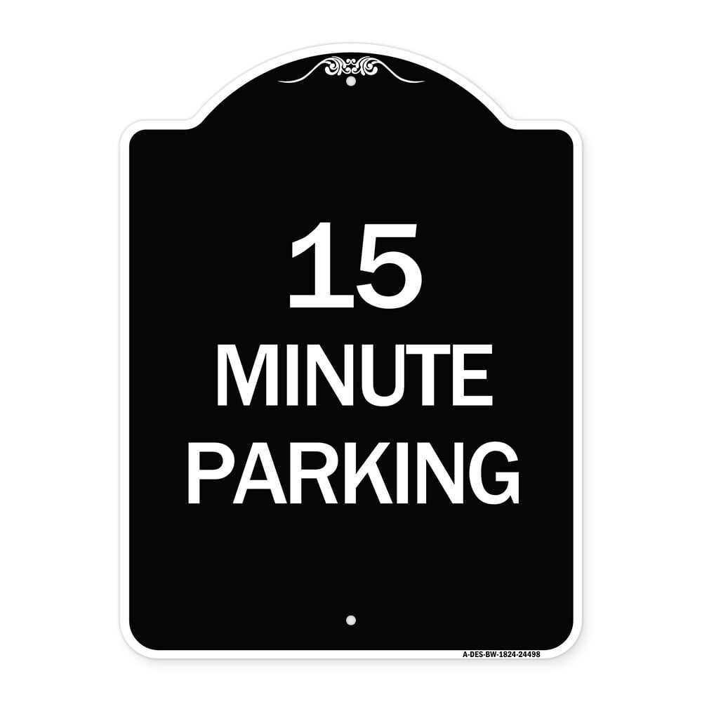 SignMission Designer Series Sign - 2 Hour Parking - Parking for ...
