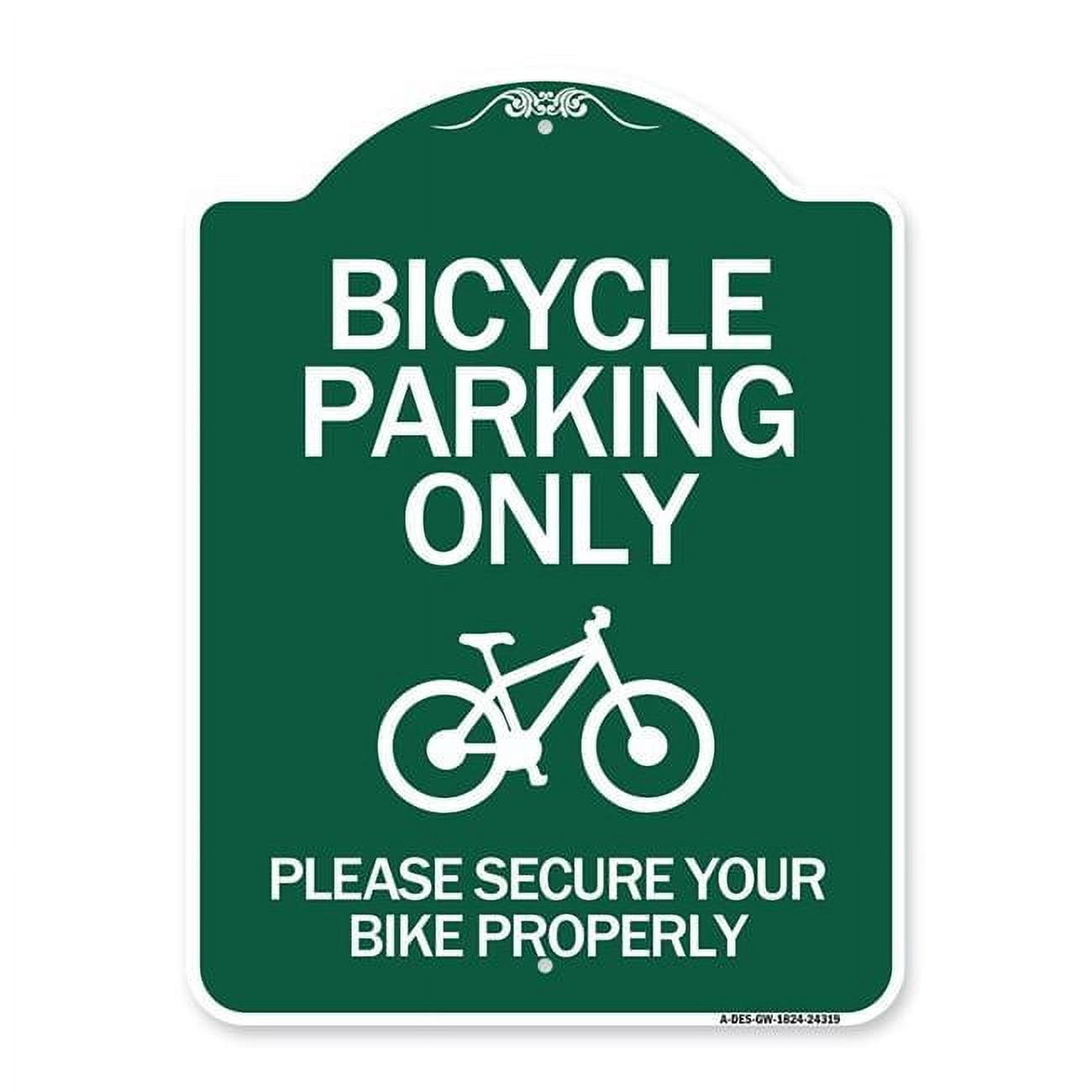 SignMission A-DES-GW-1824-24319 18 x 24 in. Designer Series Sign ...