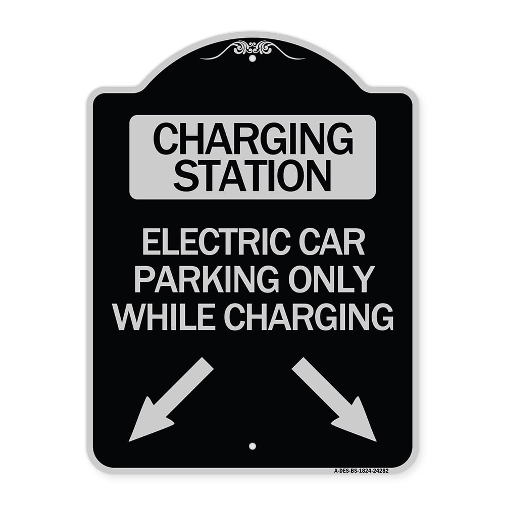 SignMission Designer Series Sign - Charging Station Electric Car ...