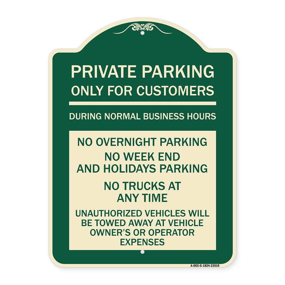 SignMission Designer Series Sign - Only for Customers During Normal ...