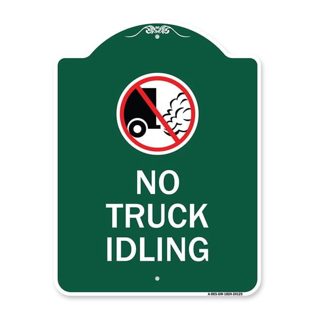 SignMission A-DES-GW-1824-24125 18 x 24 in. Designer Series Sign ...