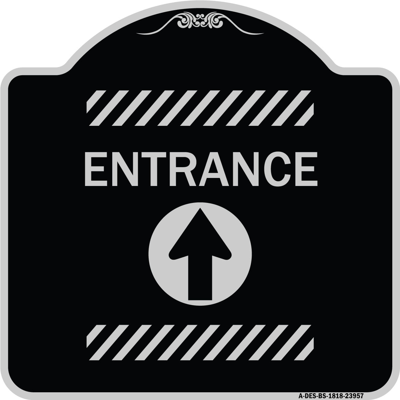 Straight Ahead Sign