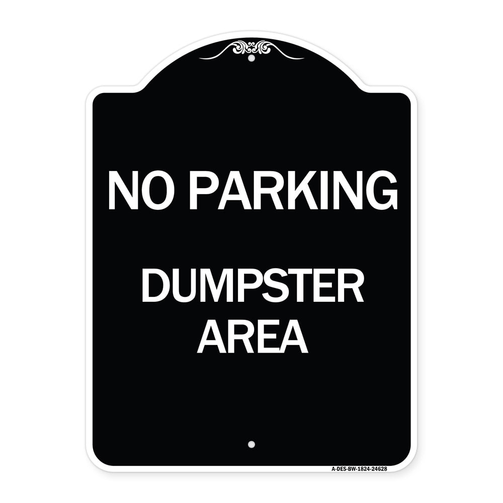 SignMission Designer Series Sign - Keep Driveway Clear No Parking Day ...