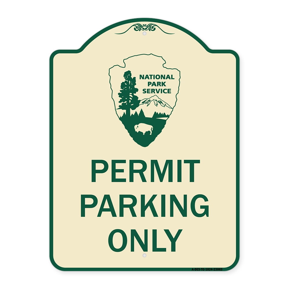 SignMission Designer Series Sign - National Park Service - Permit ...