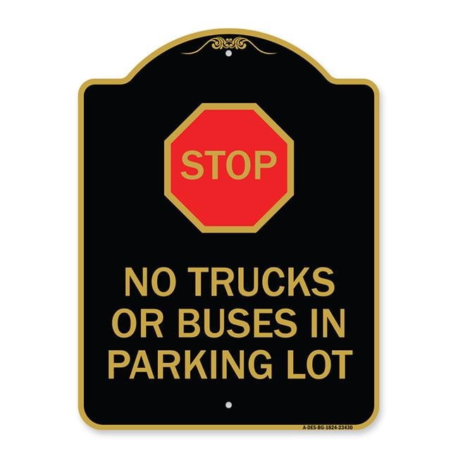 SignMission A-DES-BG-1824-23430 18 x 24 in. Designer Series Sign ...