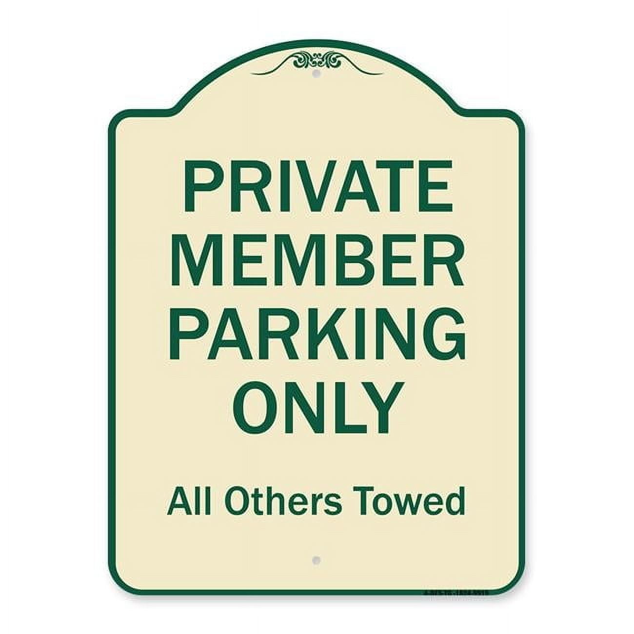 SignMission A-DES-TG-1824-9919 18 x 24 in. Designer Series Sign ...