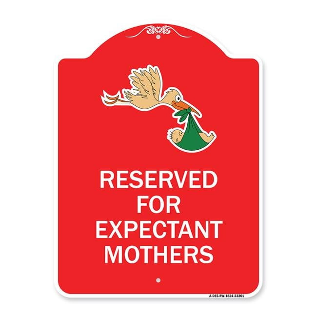 SignMission A-DES-RW-1824-23201 18 x 24 in. Designer Series Sign ...