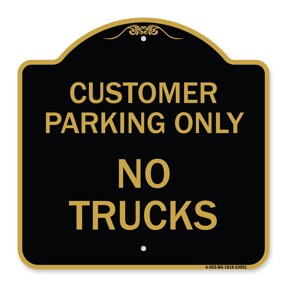 SignMission Designer Series Sign - Reserved Parking Sign Customer ...
