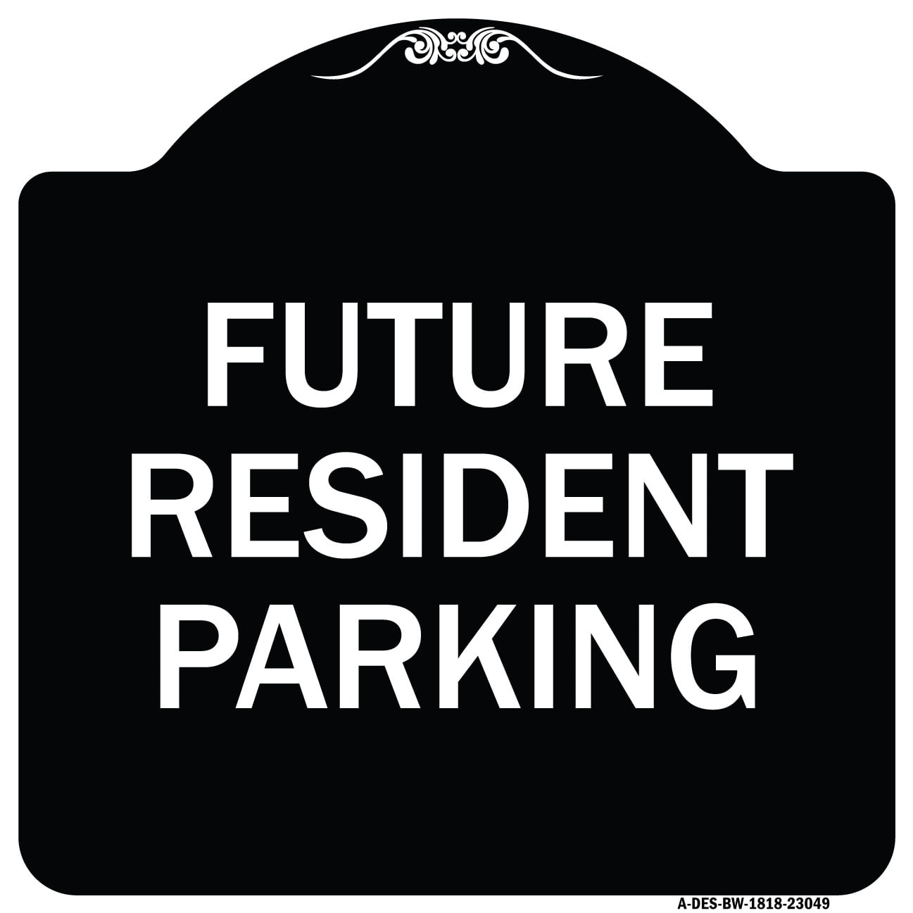 SignMission Designer Series Sign - Reserved Parking Sign Future ...