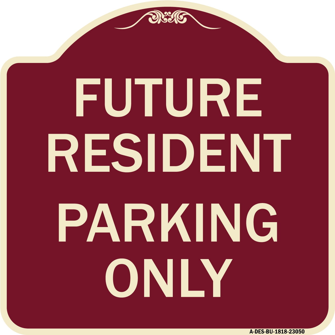 SignMission Designer Series Sign - Reserved Parking Sign Future ...