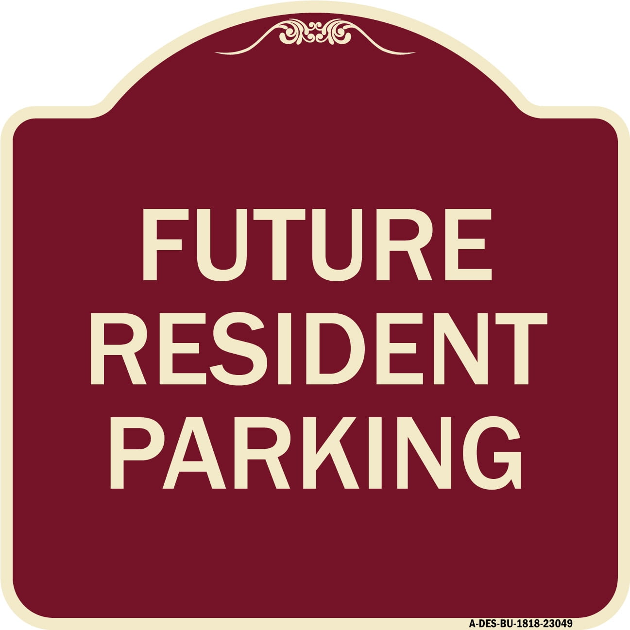 SignMission Designer Series Sign - Reserved Parking Sign Future ...