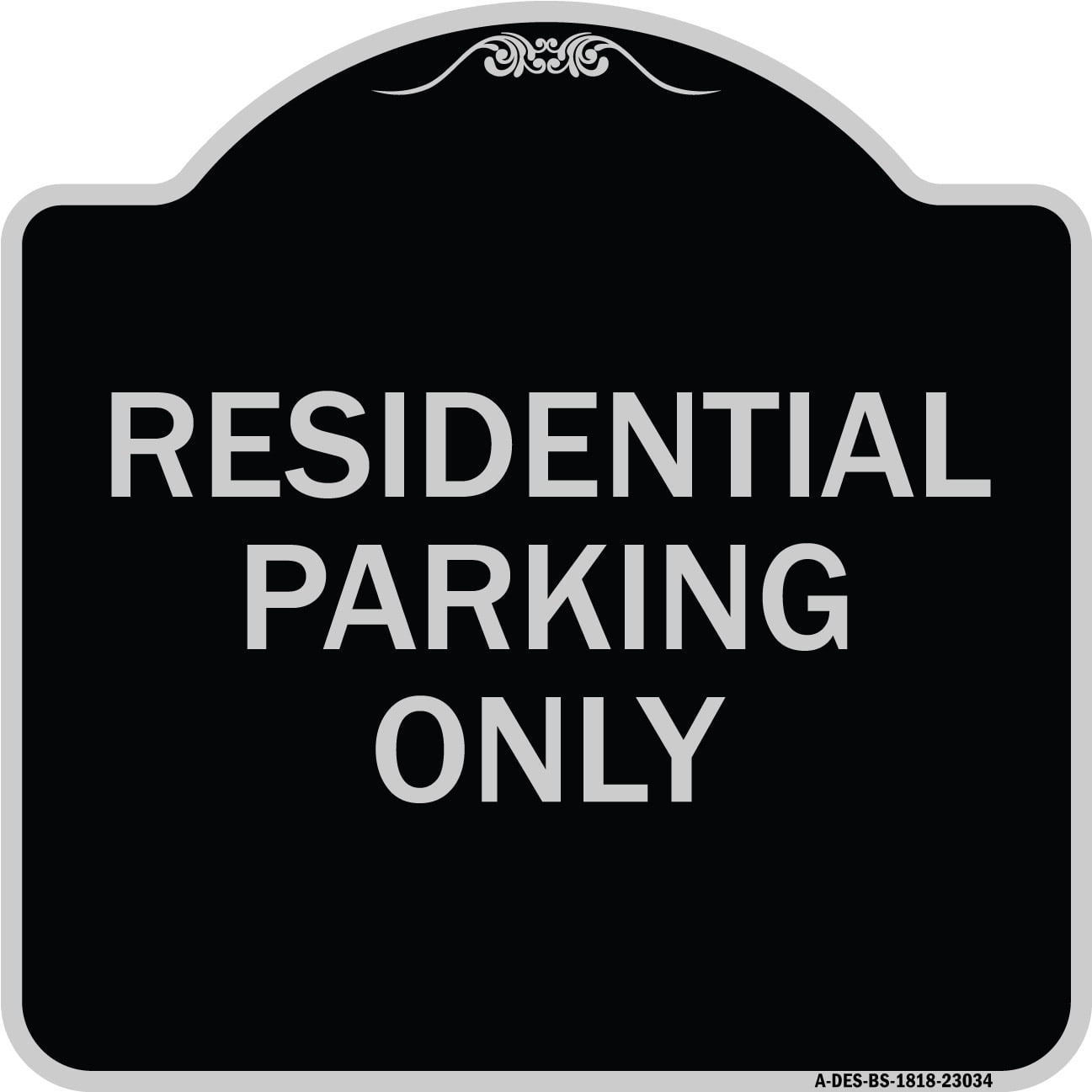 SignMission Designer Series Sign - Reserved Parking Sign Residential ...