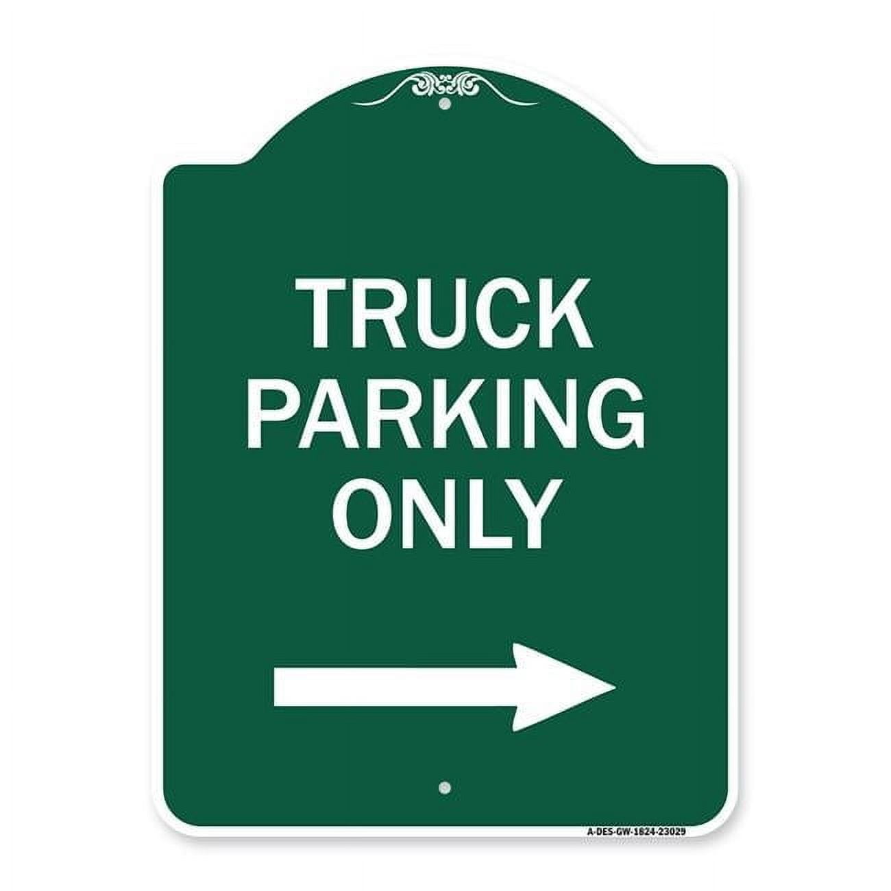SignMission A-DES-GW-1824-23029 18 x 24 in. Designer Series Sign ...