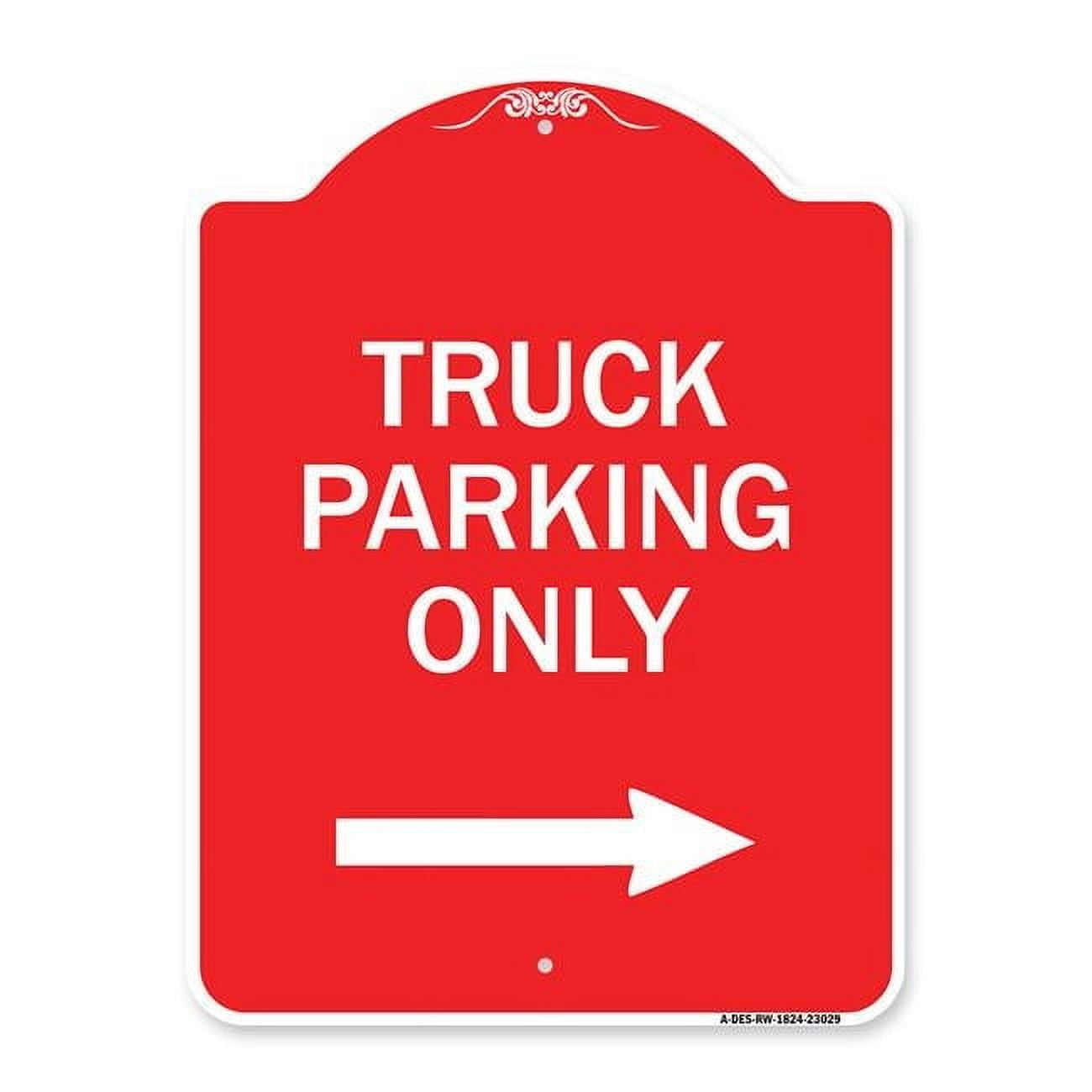 SignMission A-DES-RW-1824-23029 18 x 24 in. Designer Series Sign ...