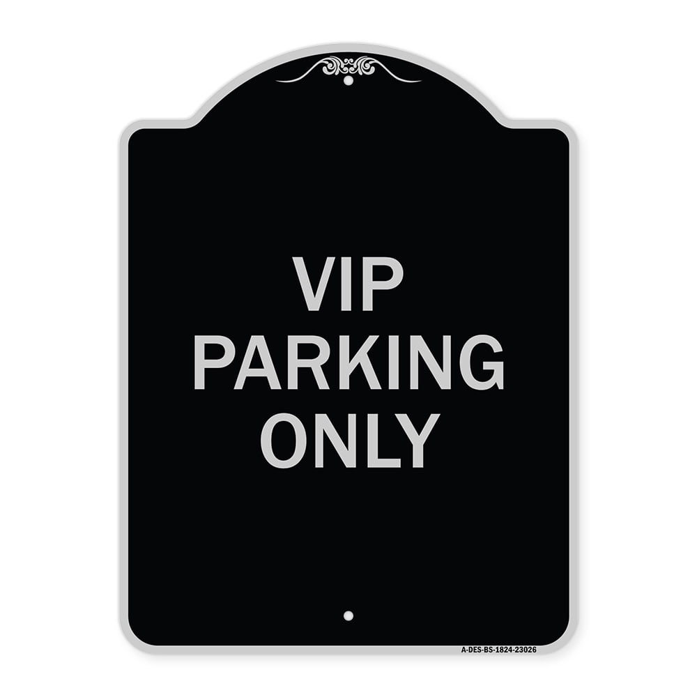 SignMission Designer Series Sign - Reserved Parking Sign VIP Parking ...