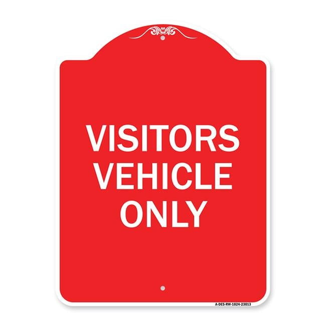 SignMission A-DES-RW-1824-23013 18 x 24 in. Designer Series Sign ...