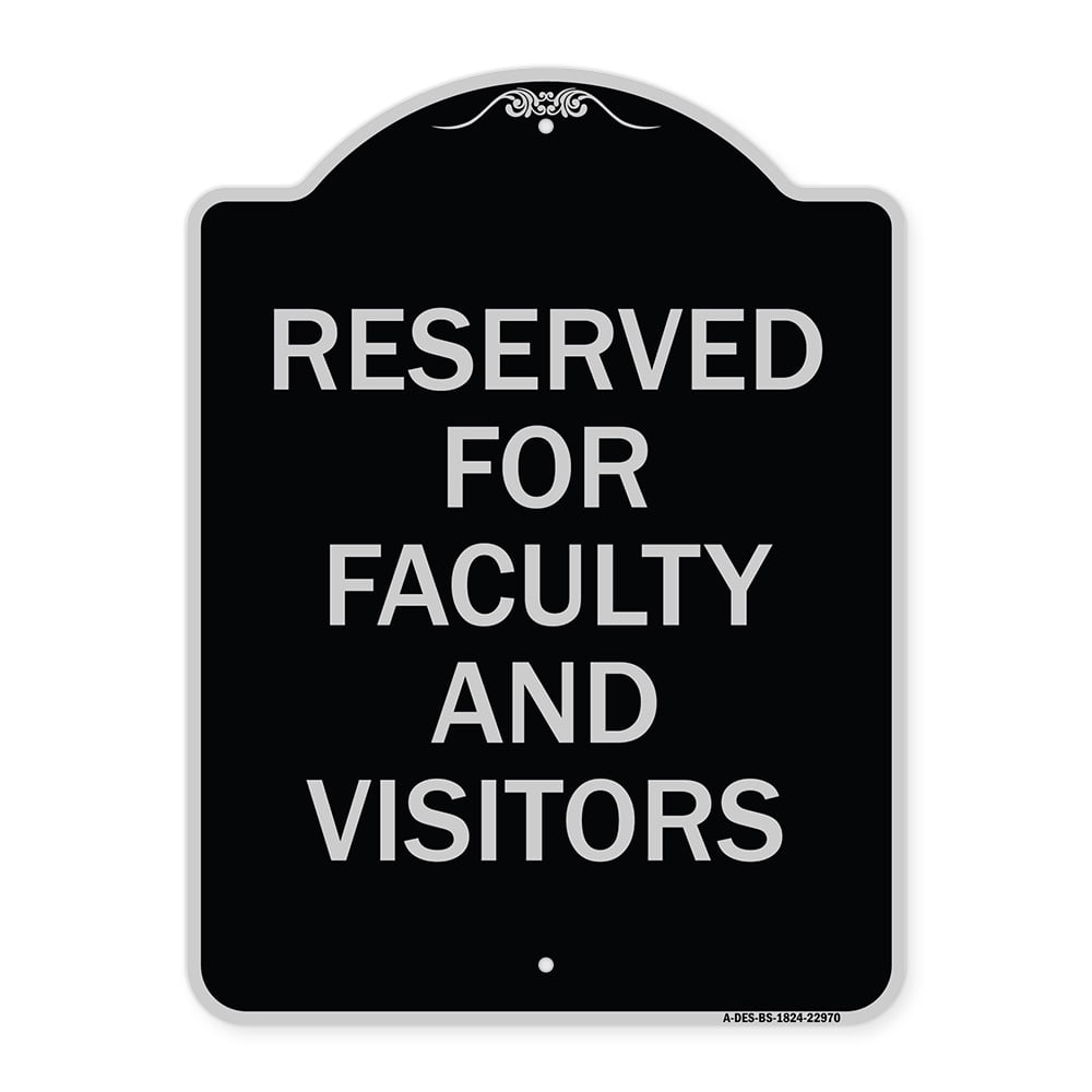 SignMission Designer Series Sign - School Parking Sign Reserved for ...