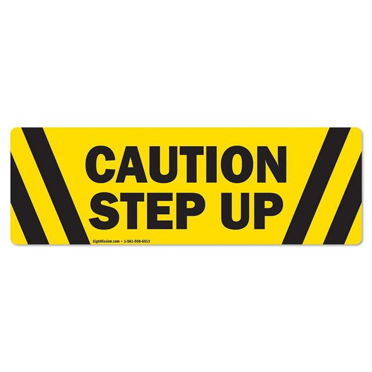 SignMission FD-R-16-99861 6 x 18 in. Non-Slip Vinyl Floor Decal ...