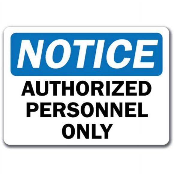 Printable Authorized Personnel Only Signs