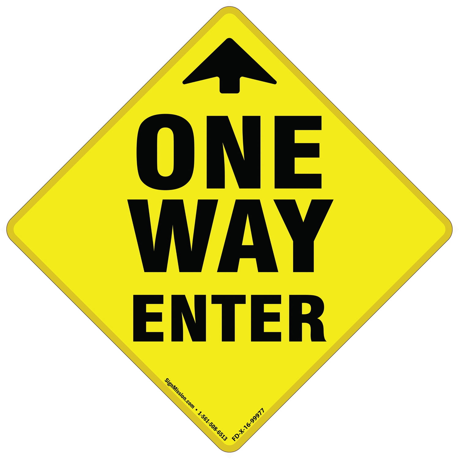 SignMission Non-Slip Floor Graphic Coronavirus Vinyl Decal - One Way ...