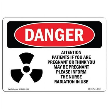 SignMission 12 x 18 in. OSHA Warning Sign - Cold Burn Hazard Cryogenic ...
