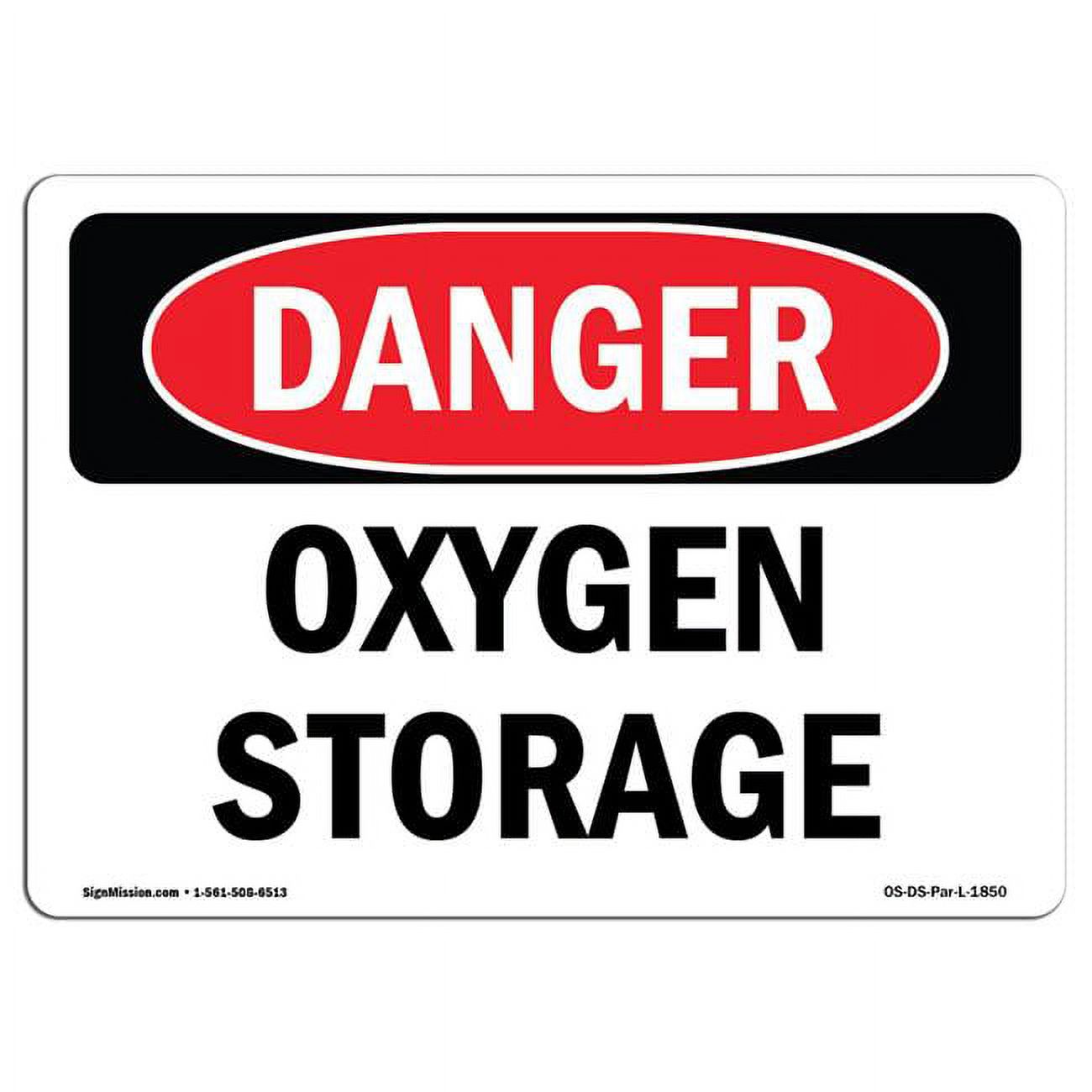 SignMission OS-DS-D-35-V-1320 OSHA Danger Sign - Hazardous Waste ...