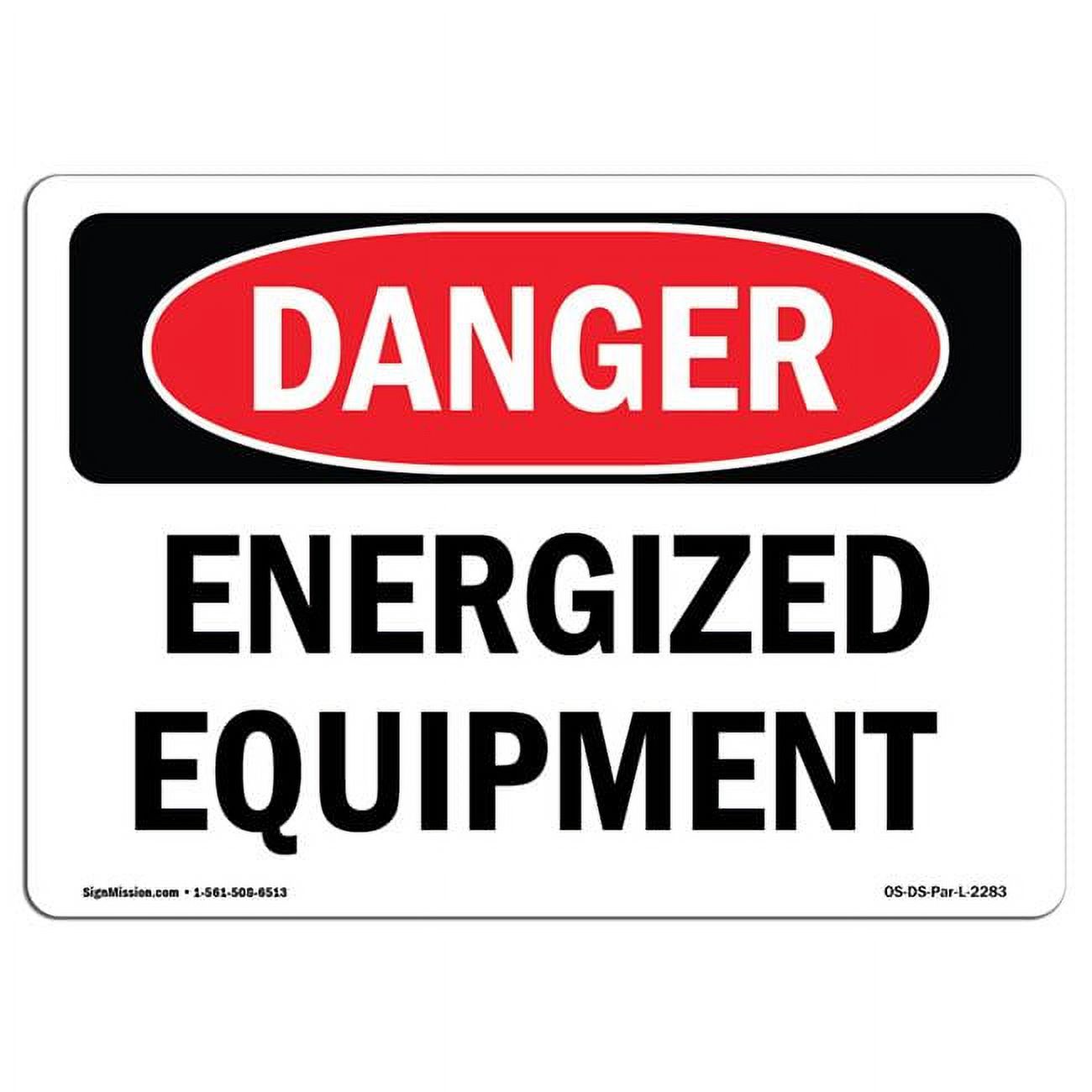 Lyle Danger Sign,7 inx10 in,Plastic U1-1085-NP_10X7 - Walmart.com