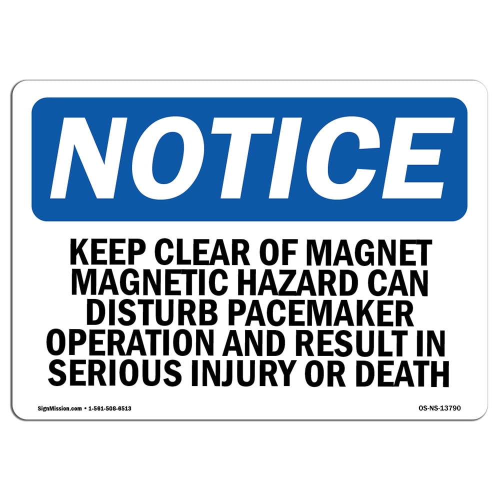 SignMission OS-NS-A-1824-L-13790 18 x 24 in. OSHA Notice Sign - Keep ...