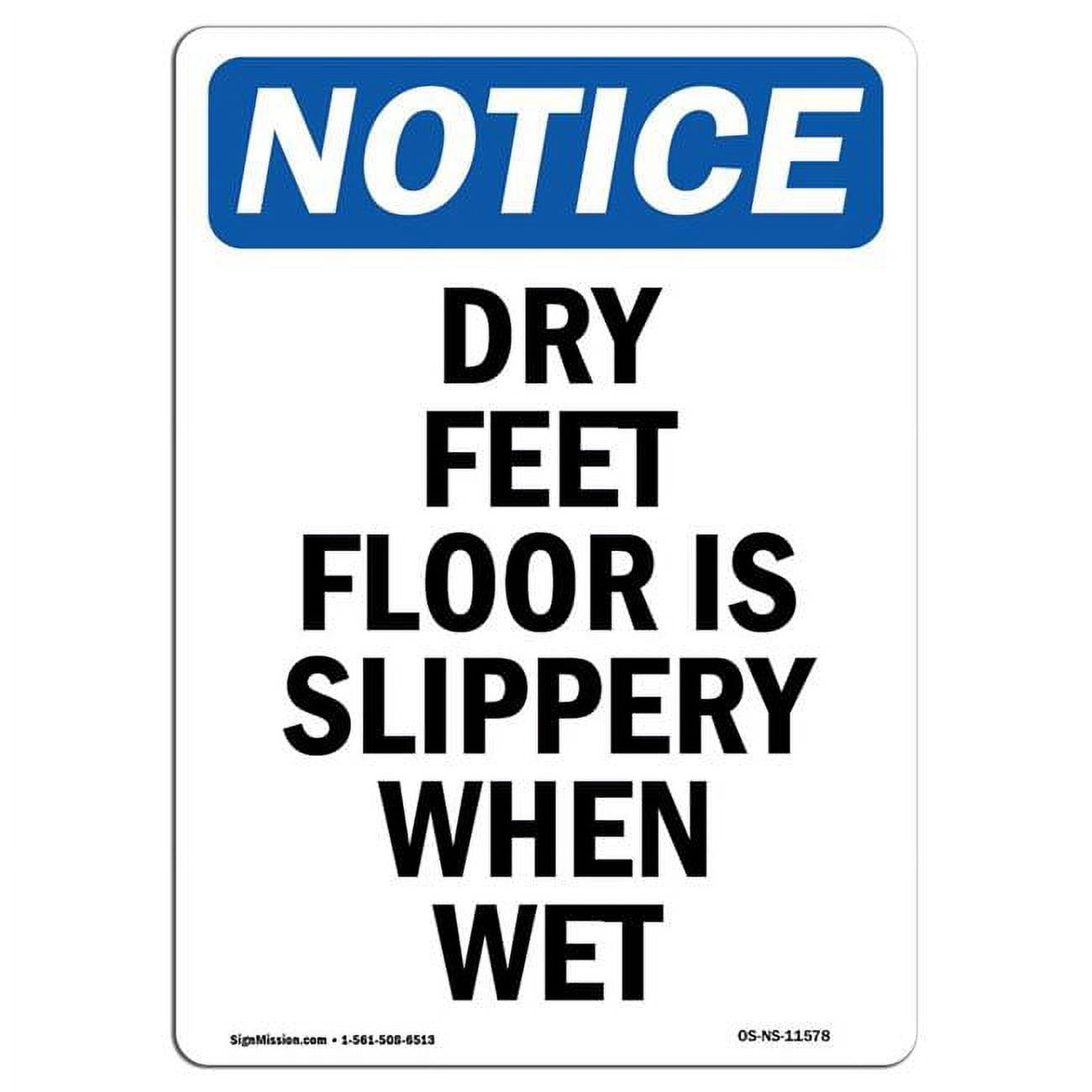 SignMission OS-NS-A-1824-V-11578 18 x 24 in. OSHA Notice Sign - Dry ...
