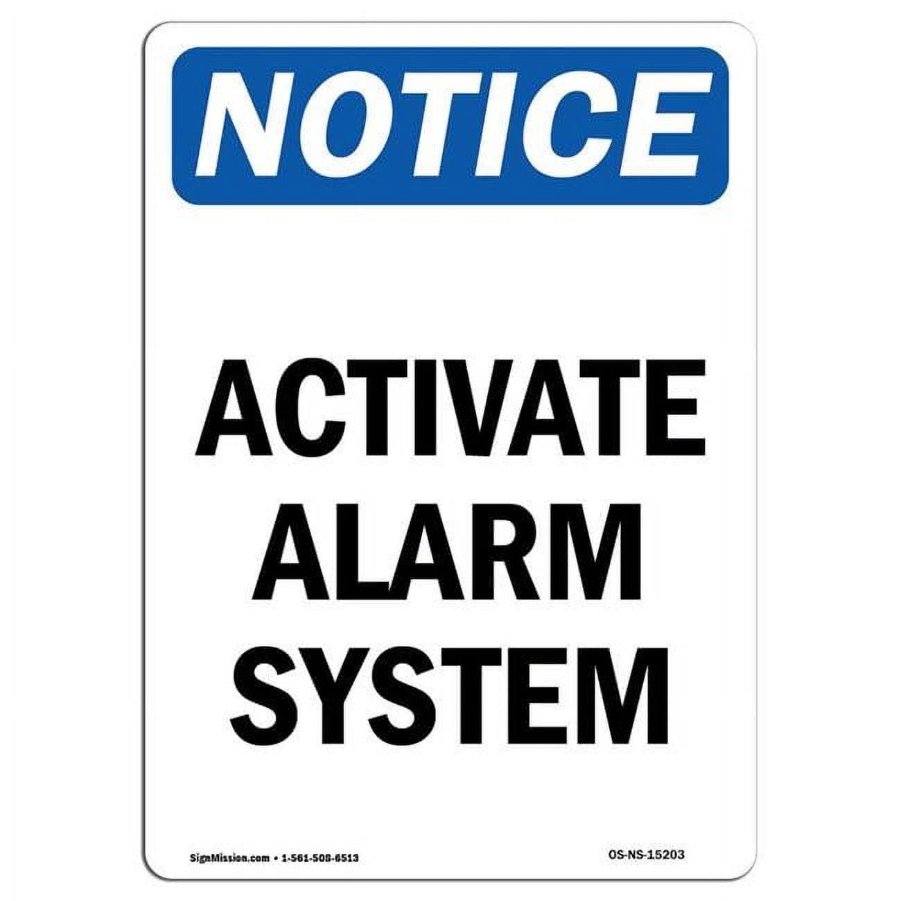 SignMission OS-NS-A-1824-V-15203 18 x 24 in. OSHA Notice Sign - Notice ...