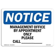 Appointment Only Sign
