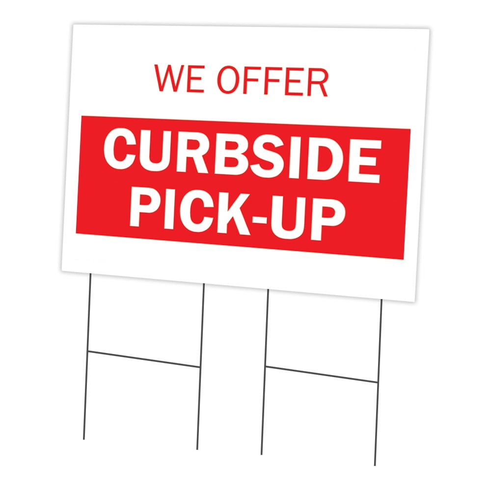 SignMission OS-NS-C-2436-DS-25330 24 x 36 in. Yard Sign & Stake - We ...