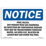 Diarrhea Pool Sign