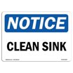SignMission Notice Please Help Us Keep Your Laundry Room Clean OSHA ...