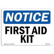 First Aid Kit Sign - Walmart.com