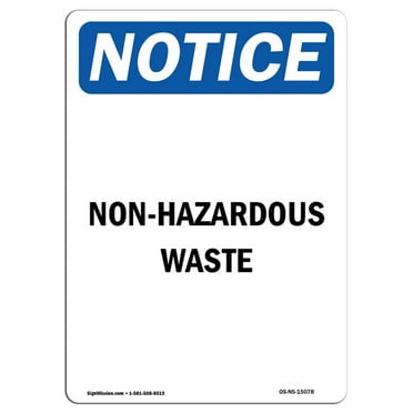 SignMission 12 x 18 in. OSHA Safety First Sign - Lithium Battery Waste ...