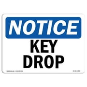 Key Drop Sign