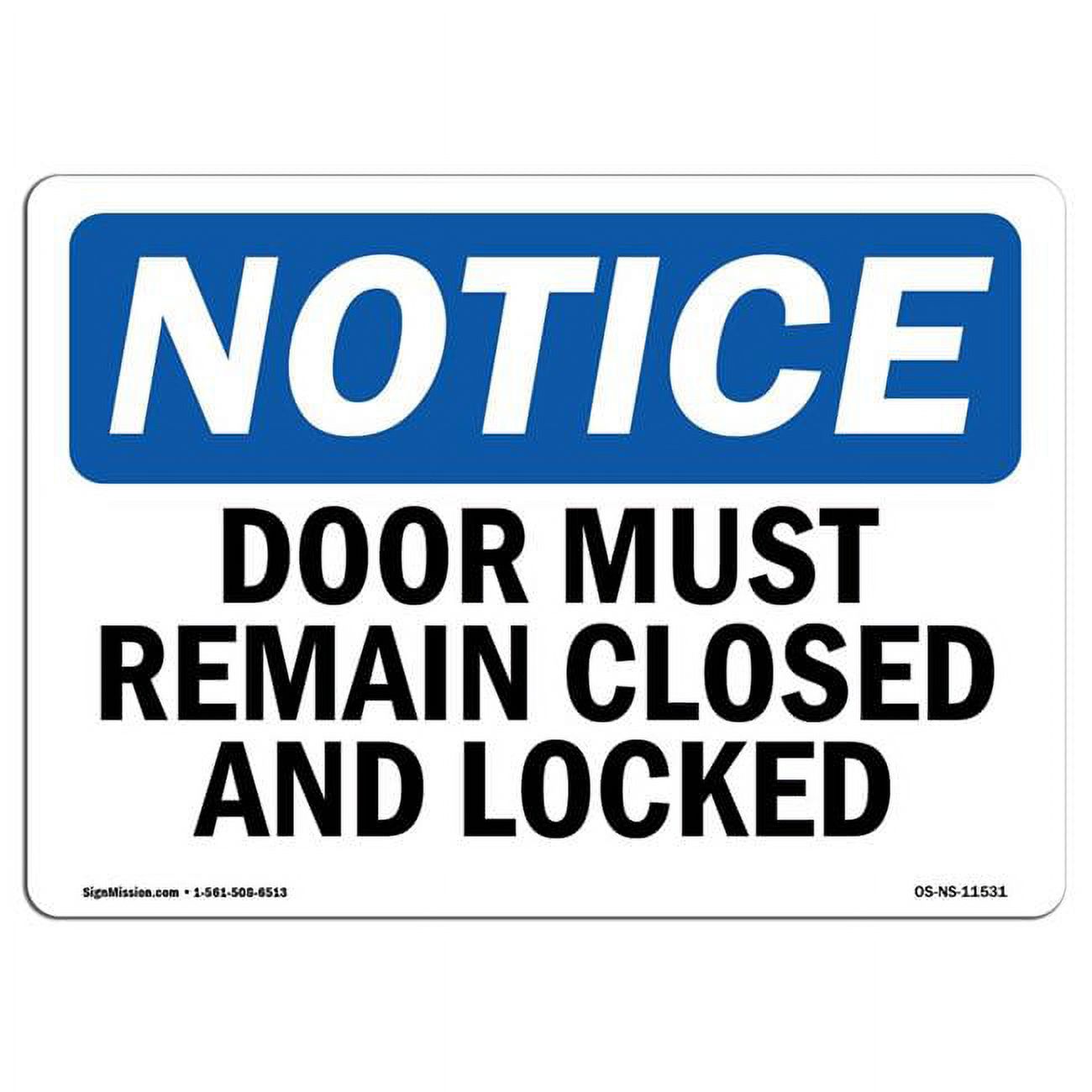 Sorry We're Closed Plastic Door Knob Hanger Sign - Walmart.com