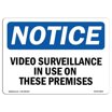 Warning Video And Audio Surveillance In Use Sign - Walmart.com