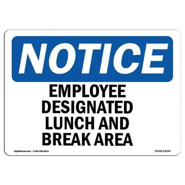 Management Employees Company Policies Sign Funny Work Break Room Office ...