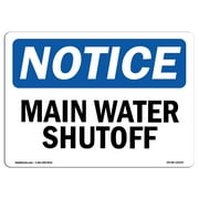 Water Shut Off Sign