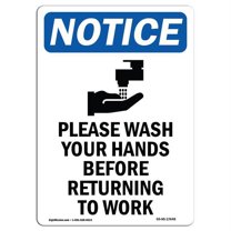 SignMission Notice Please Help Us Keep Your Laundry Room Clean OSHA ...