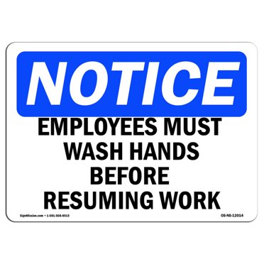 SignMission Notice Please Help Us Keep Your Laundry Room Clean OSHA ...