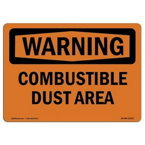 SignMission OS-WS-A-1218-L-12791 12 x 18 in. OSHA Warning Sign ...