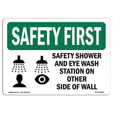 SignMission CS-Wet Floor 10 x 14 in. OSHA Safety Caution Sign - Wet ...